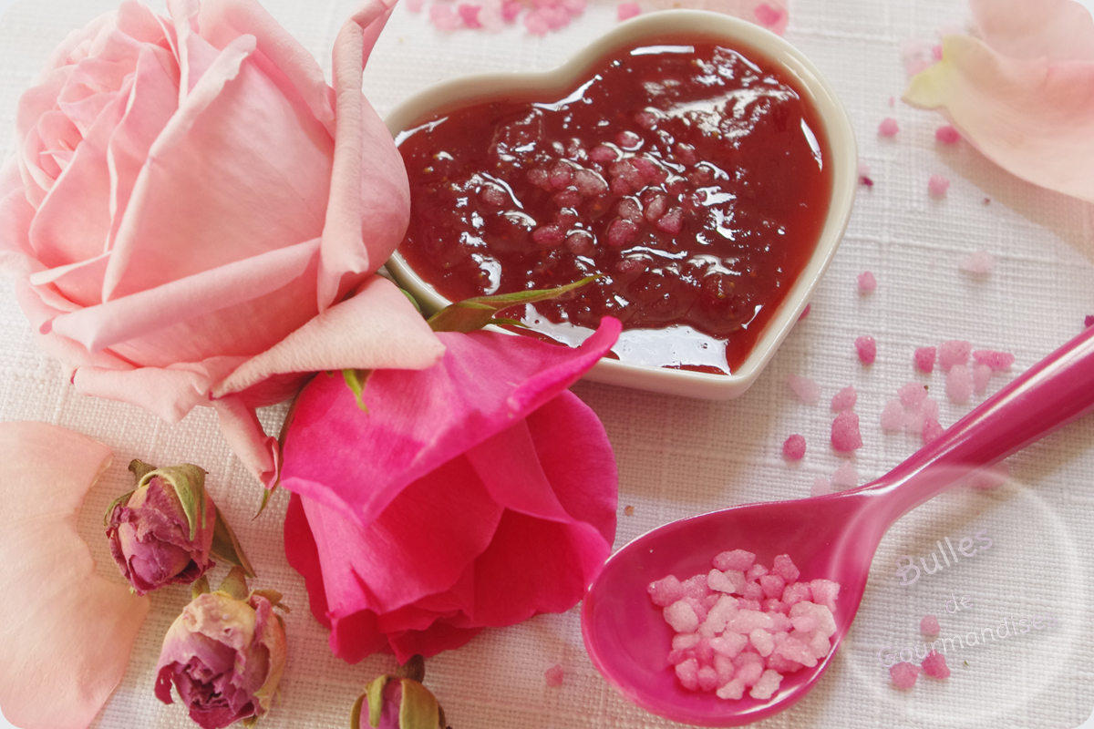 Confiture de fraises à la rose - Recettes de Desserts - Plus de 1000 ...
