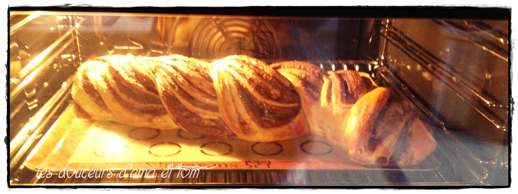 Torsade briochée au Nutella, recette de brioche - CakesandSweets.fr