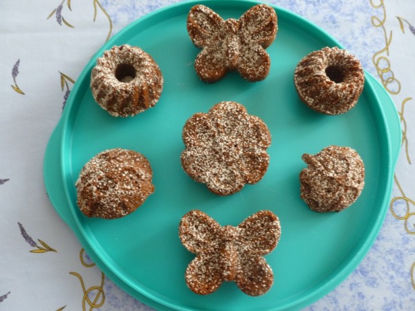 Mini gâteaux chocolat noix de coco, recette - CakesandSweets.fr