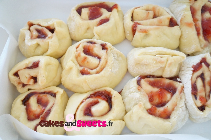 Brioche Fraises, recette de boulange - CakesandSweets.fr